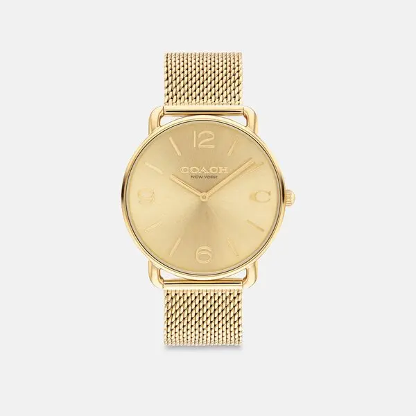 Coach Elliot Watch, 41mm - Gold
