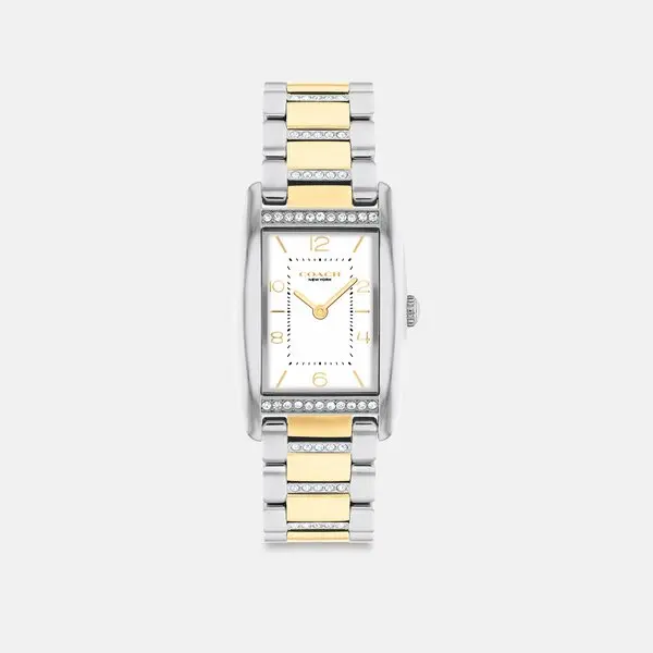Coach Reese Watch, 35mm X 24mm - Two Tone