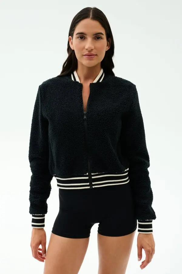Splits59 Willa Sherpa Jacket - Black