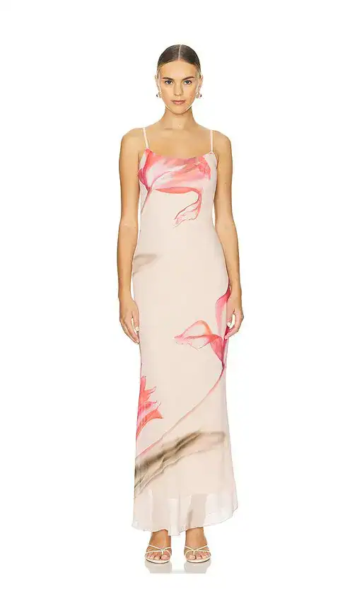 knee length dresses for ladies Avina Resort Halter Top main image 0