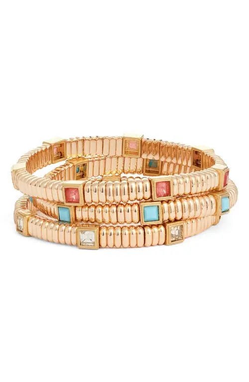 ROXANNE ASSOULIN Giulia Set Of 3 Beaded Bracelets