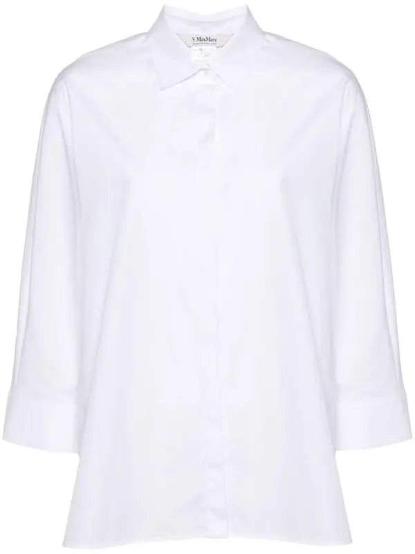 Max Mara Delfina Poplin Shirt