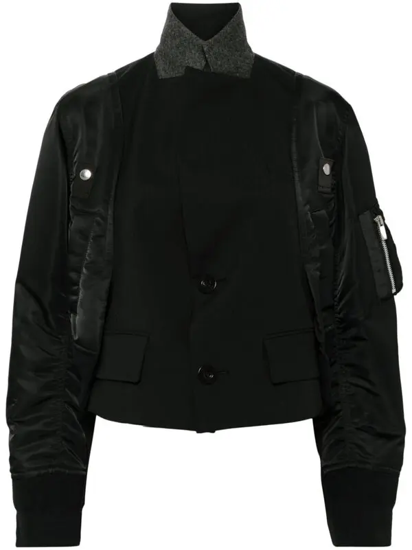 Sacai Panelled Bomber Jacket