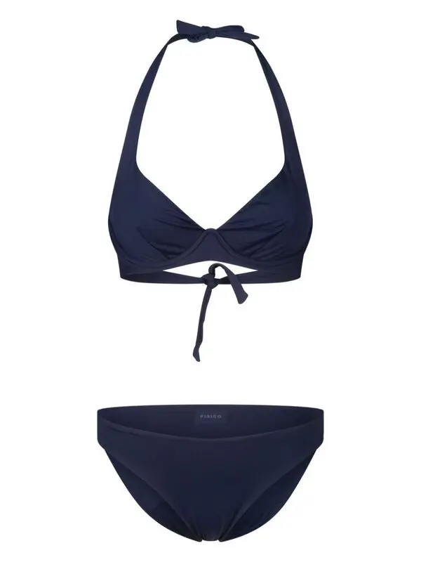 FISICO Halterneck Bikini - Blue