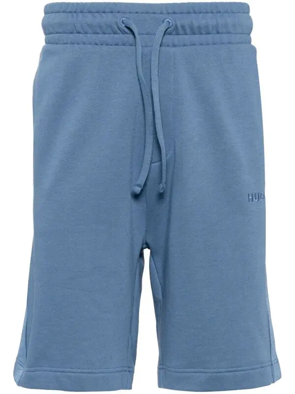 Hugo Boss Logo Tape Side Cotton Short