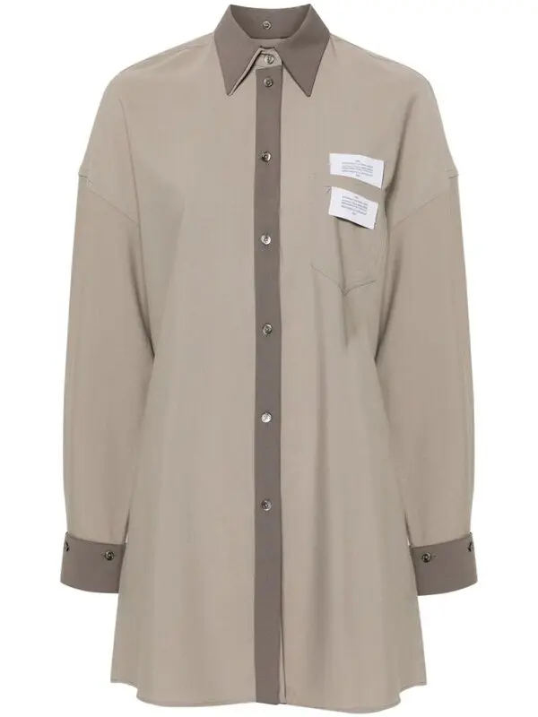 Rokh Logo-patch Shirt