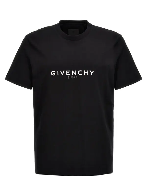 Givenchy Logo T Shirt - Black