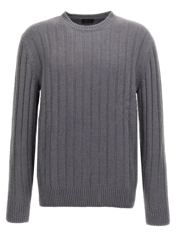 Brioni Cashmere And Silk Crewneck Sweater