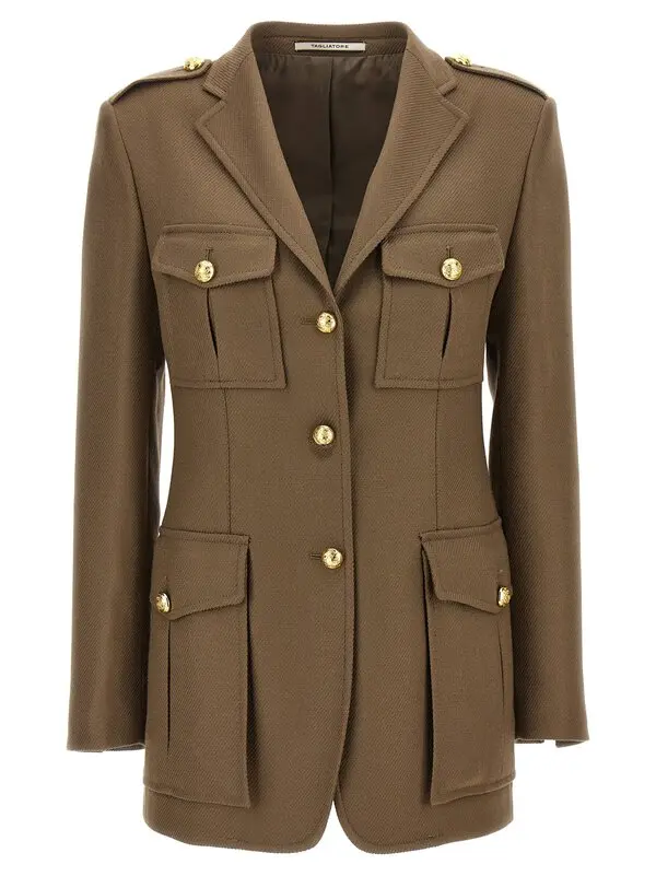 Tagliatore One-breasted Jacket - Brown