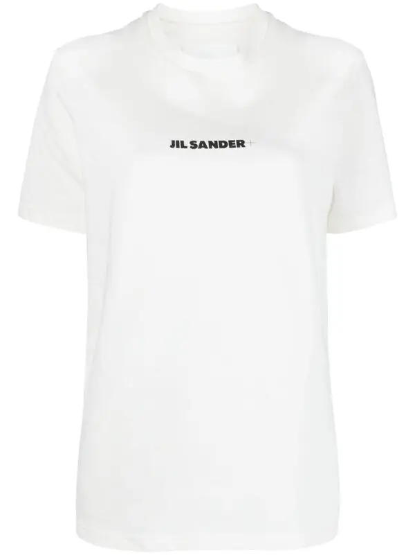 JIL SANDER ホワイト Tシャツ Mサイズ JIL SANDER+ ホワイト Tシャツ JIL SANDER ホワイト Tシャツ M