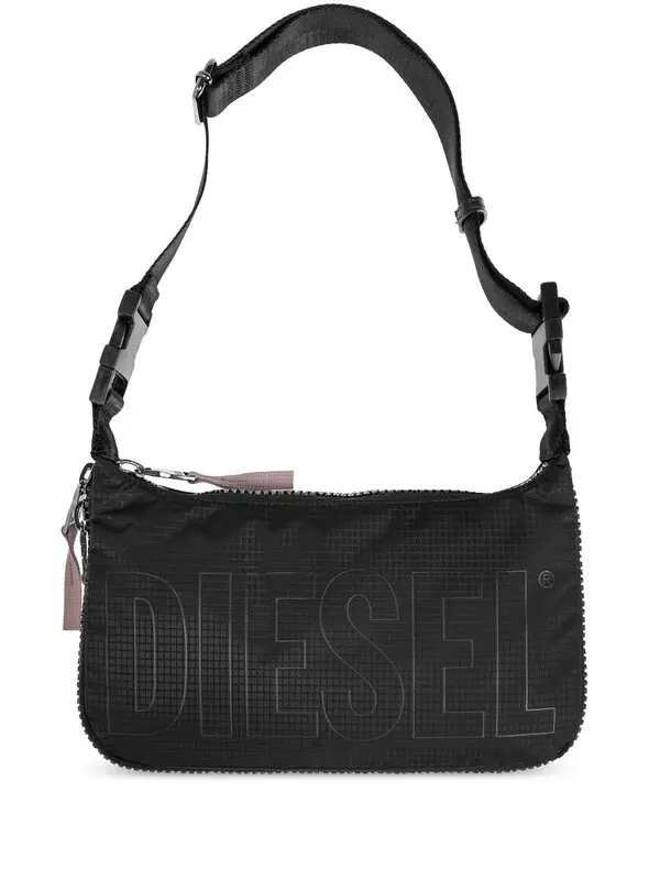 Diesel Zip-d Shoulder Bag - Black