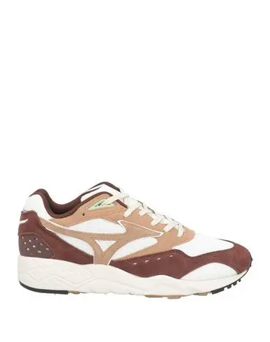 Mizuno Sneakers Cocoa Leather, Textile Fibers In Brown 82% Off