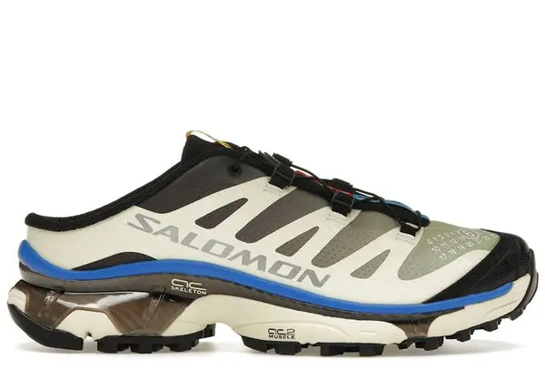 SALOMON Xt-4 Mule Mm6 Maison Margiela - Transparent Yellow/shale/lapis Blue