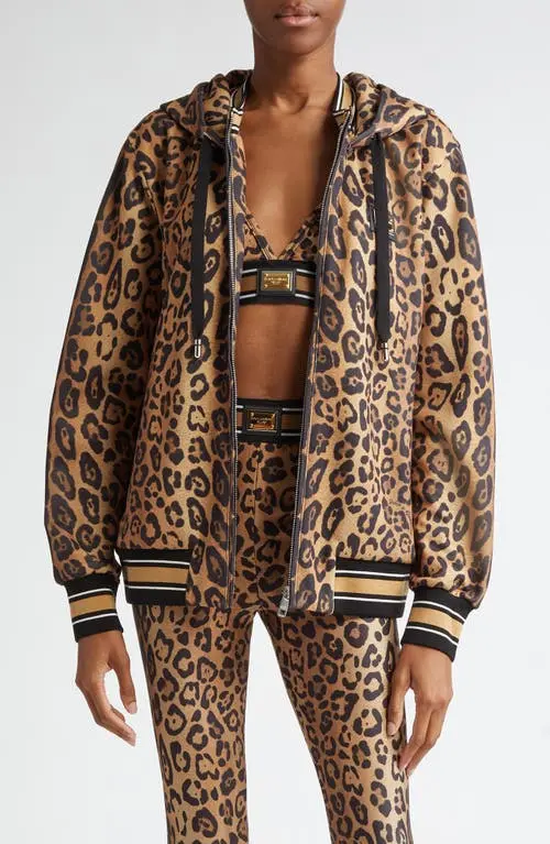 Dolce & Gabbana Print Logo Bra Top