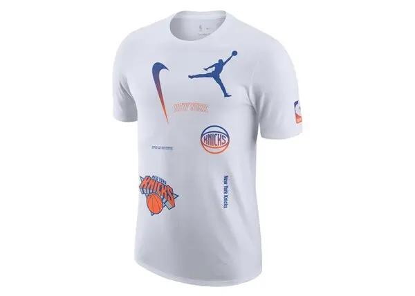 JORDAN Nba New York Knicks Courtside Statement Edition T-shirt