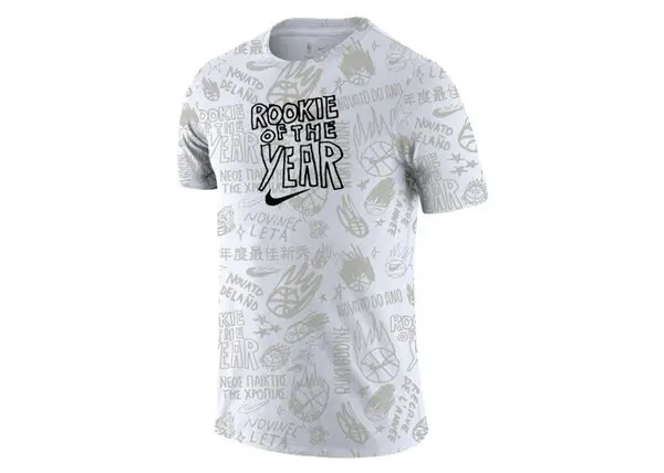 Nike Nba Courtside Rookie Of The Year T-shirt - White