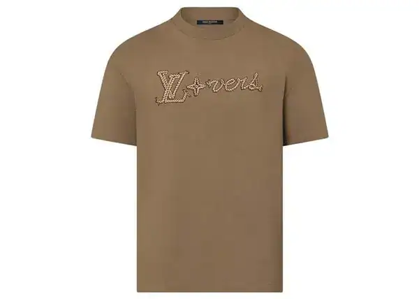 Louis Vuitton Embroidered Signature Cotton T-Shirt - Kangaroo