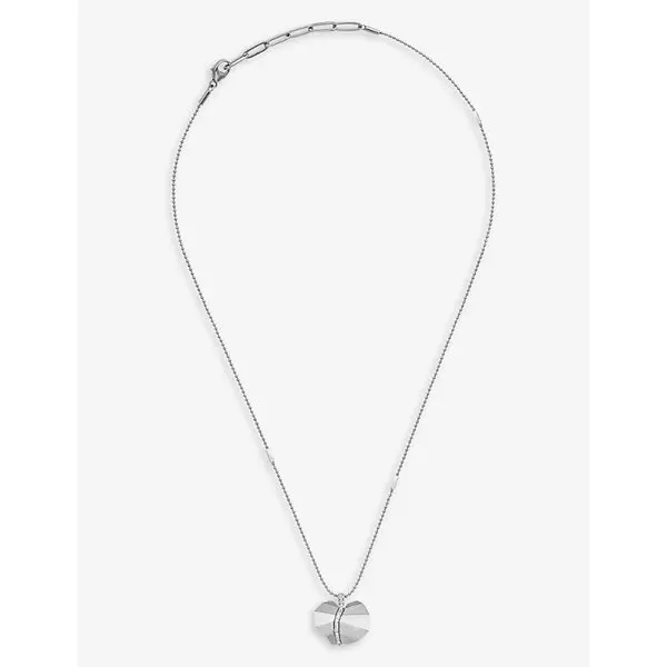 LA MAISON COUTURE X Tomasz Donocik Leaf Pendant Necklace - Silver