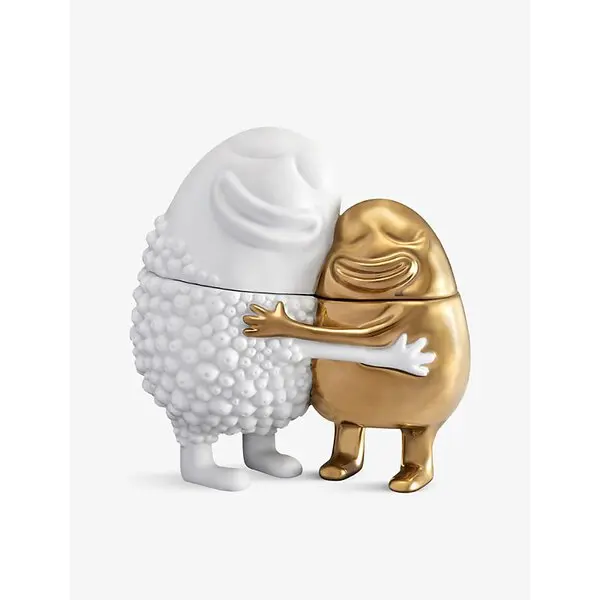 L'Objet Haas Happy Huggers Porcelain Box 19cm - One-color