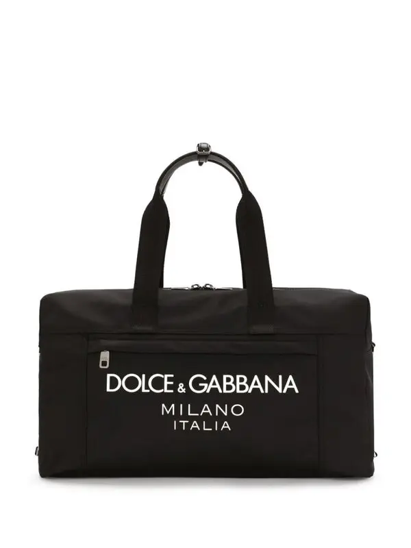 Dolce & Gabbana Nylon Holdall Bag - Black