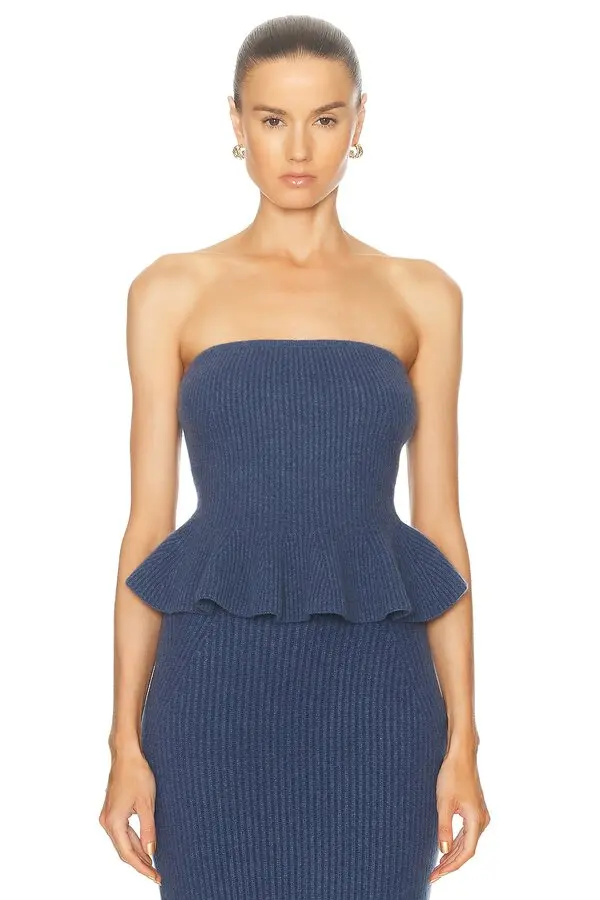 Gabriela Hearst Hoffman Peplum Top