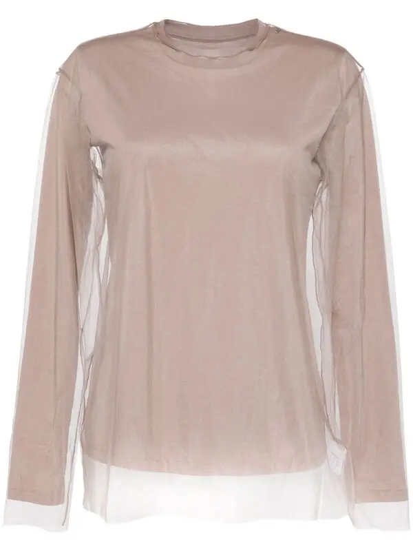 JNBY Mesh Layered T-shirt