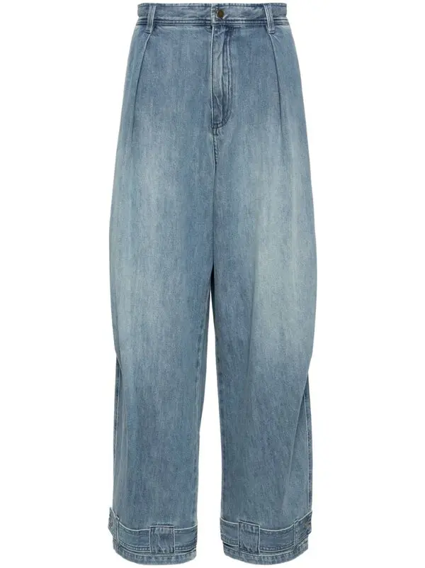 CROQUIS Mid-rise Tapered Jeans