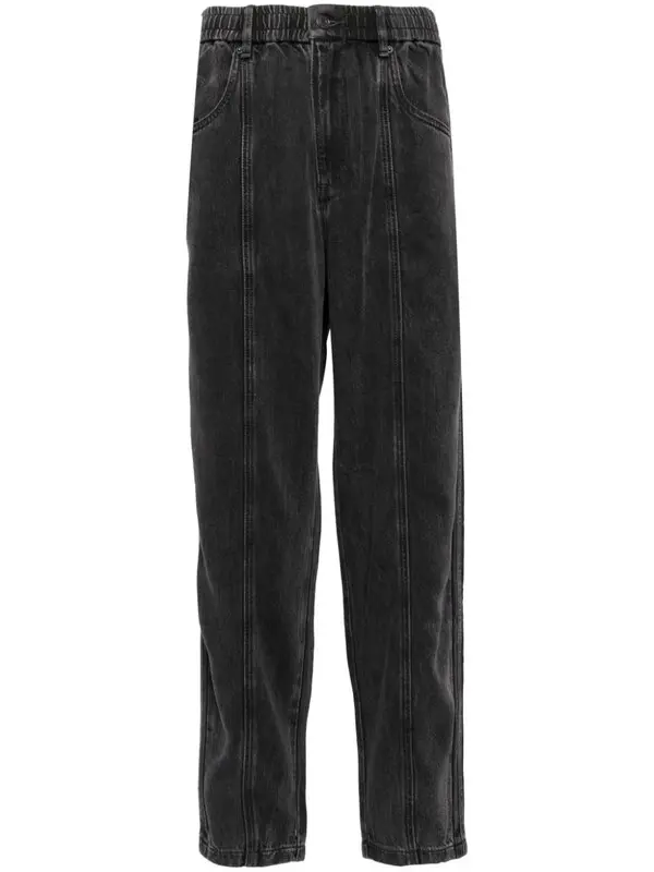 CROQUIS Mid-rise Tapered Jeans