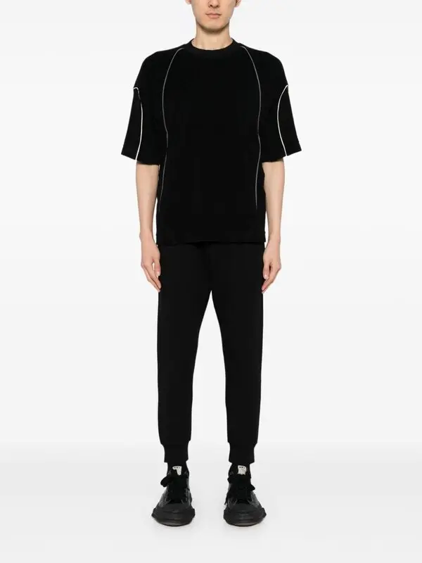 CROQUIS Elasticated-waistband Jersey Track Pants