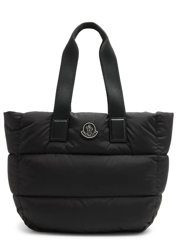 Moncler Caradoc Quilted Shell Tote - Black