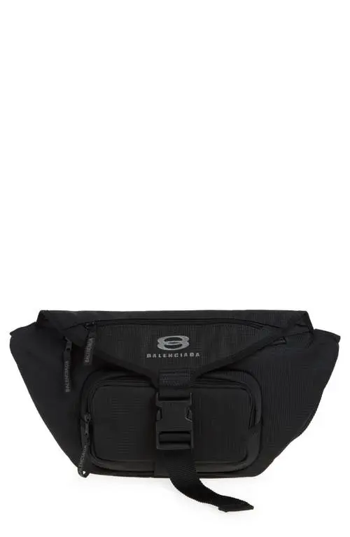 Balenciaga Unity Sports Icon Belt Bag - Black