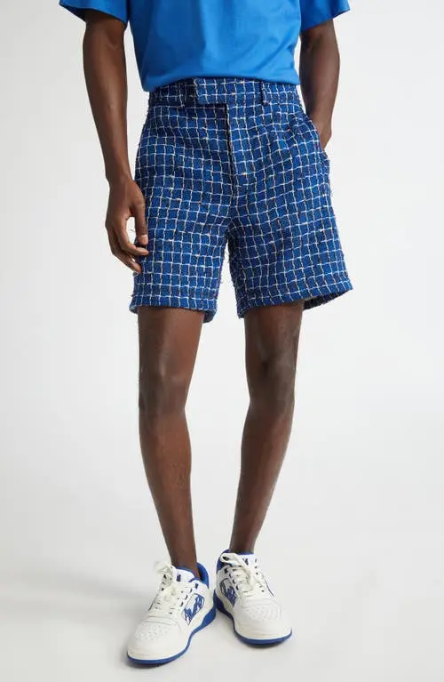 Amiri Stripe Bouclé Tweed Shorts