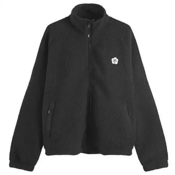 Kenzo Boke Polar Fleece Jacket In Black - 50% Off | Editorialist