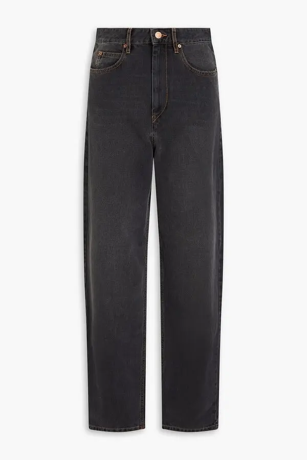 MARANT ETOILE Corsy High-rise Tapered Jeans