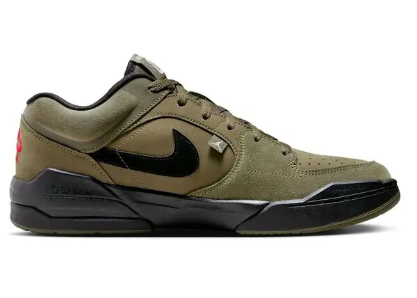 JORDAN Stadium 90 Sneakers - Medium Olive/black/university Red