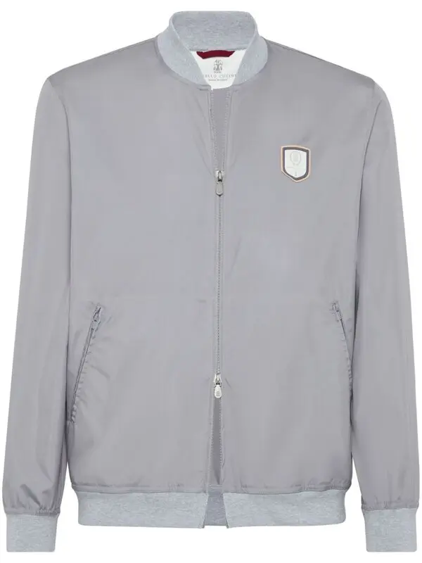 Brunello Cucinelli Tennis Badge Sweatshirt