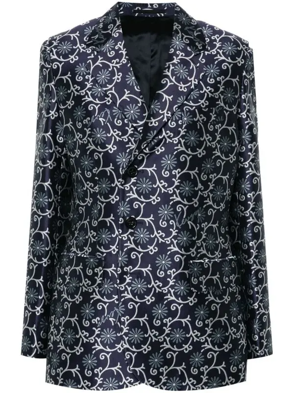 Kenzo Marguerite Patterned Blazer