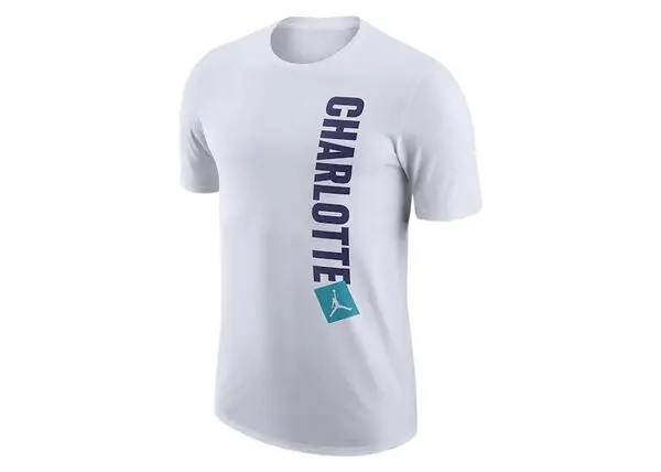 JORDAN Nba Charlotte Hornets Essential Statement Edition T-shirt