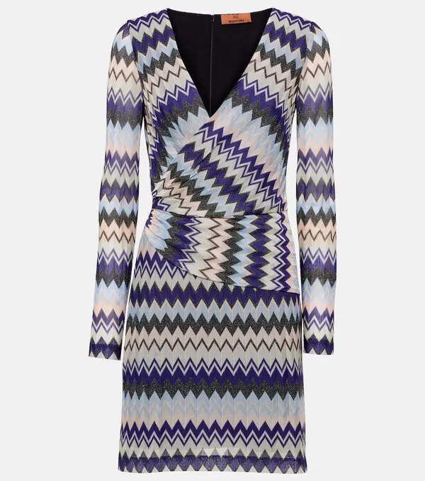 Missoni Zig Zag Minidress - Multicoloured