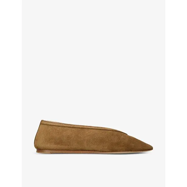 Le Monde Beryl Luna Pointed Leather Pumps