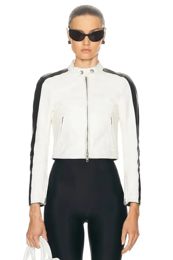 Balenciaga Racer Leather Jacket