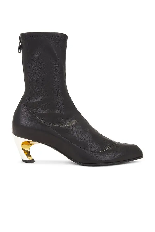 Alexander McQueen Leather Sock Boot