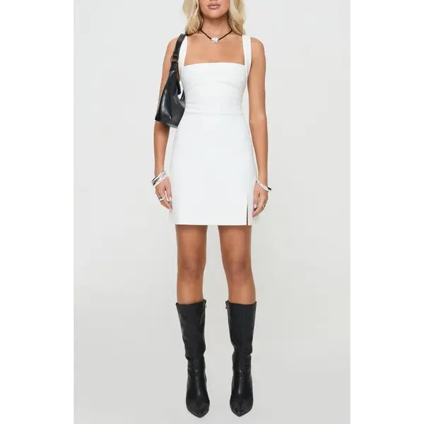 Princess Polly Bombshell Mini Dress - White