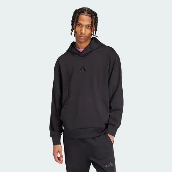 Adidas All Szn Fleece Hoodie - Black