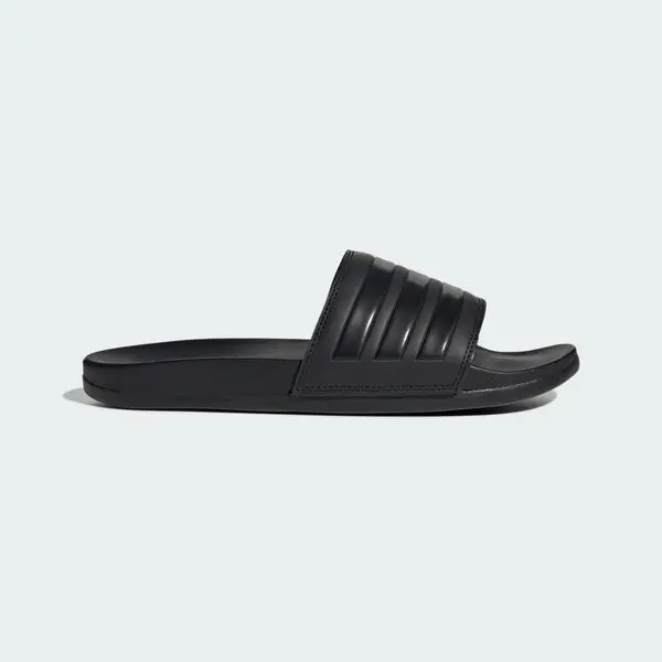 Adidas Adilette Comfort Slides - Core Black / Core Black / Core Black