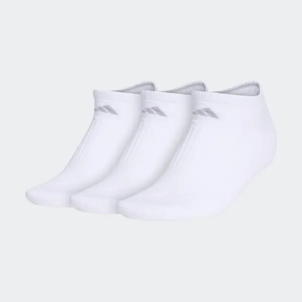 Adidas Cushioned No-show Socks 3 Pairs - White / Clear Onix