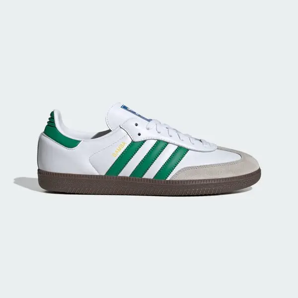 Adidas Samba Og Sneakers - Cloud White / Green / Gum