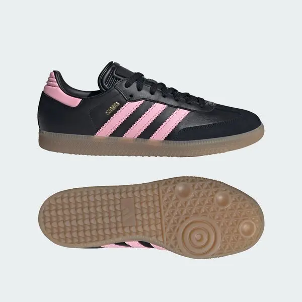 adidas gazelle silver green womens Adidas Men's Samba Inter Miami CF Indoor Soccer Shoes