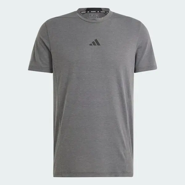 Adidas Designed For Training Workout Tee - Dgh Solid Grey