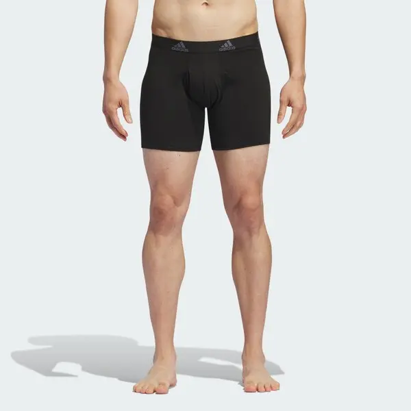 Adidas Performance Mesh Graphic Boxer Briefs 3-pack Black - Black / Onix